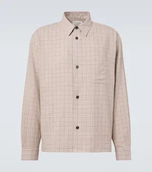 FRAME Plaid Shirt - Beige