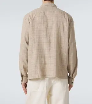 FRAME Plaid Shirt - Beige