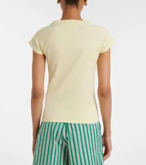 Loewe Anagram Cotton-blend T-shirt