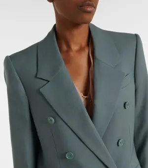 Chloé Double-breasted Wool Blazer