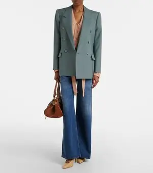 Chloé Double-breasted Wool Blazer