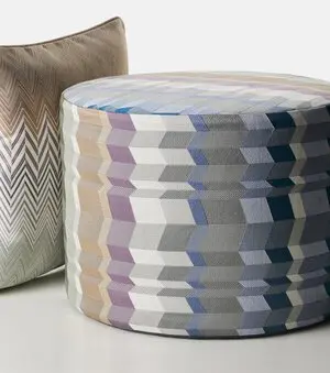 Missoni Positano Cotton-blend Pouf