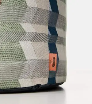 Missoni Positano Cotton-blend Pouf - Multicoloured
