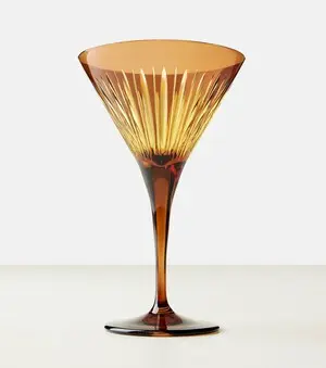 L'Objet Prism Set Of 4 Martini Glasses - Orange