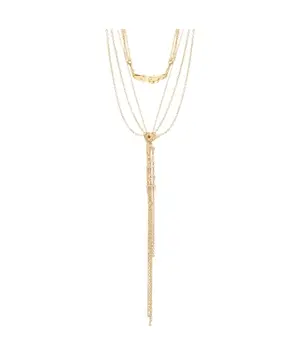 Chloé Laiton Chain Necklace - Gold