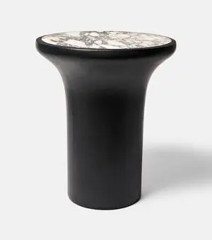 101 COPENHAGEN Trumpet Tall Side Table - White