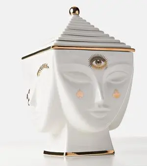 Jonathan Adler Masquerade Porcelain Ice Bucket