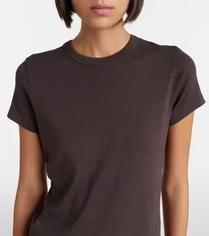 Vince Cotton-blend Crewneck T-shirt