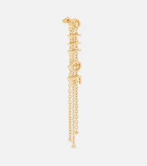 Chloé Brass Drop Earrings