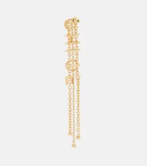 Chloé Brass Drop Earrings