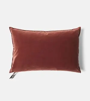 MAISON DE VACANCES Cotton Velour Cushion