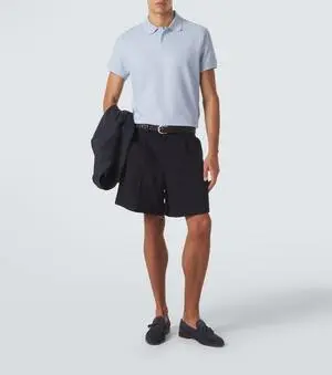 Dunhill Cotton Polo Shirt - Blue