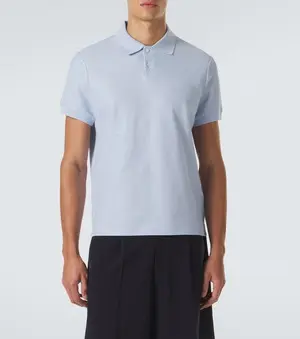 Dunhill Cotton Polo Shirt - Blue