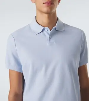 Dunhill Cotton Polo Shirt - Blue