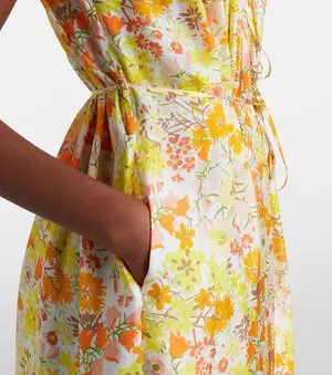 Zimmermann Solstice Silk Floral Jumpsuit