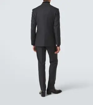TOM FORD Shelton Wool Suit - Grey