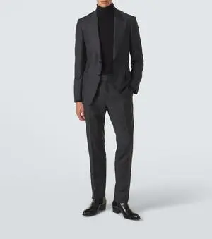 TOM FORD Shelton Wool Suit - Grey