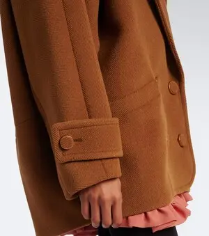 Chloé Double-breasted Virgin-wool Coat