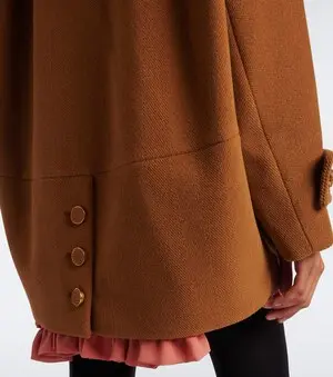 Chloé Double-breasted Virgin-wool Coat