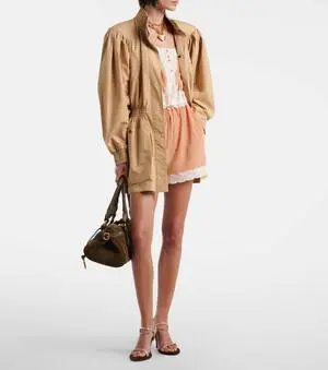 Chloé Paddington Suede Shoulder Bag - Brown