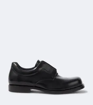 Balenciaga Brushed Leather Derby Shoes