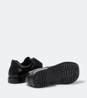 Balenciaga Brushed Leather Derby Shoes