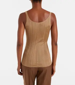 Gabriela Hearst Drevan Silk Tank Top