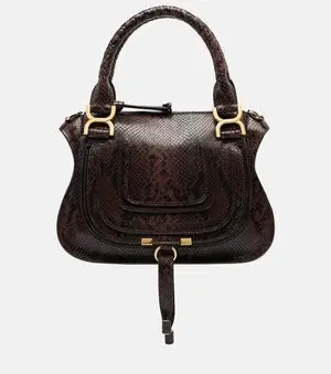 Chloé Marcie Small Top-handle Bag - Brown