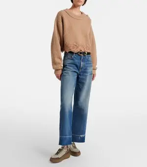 Chloé Nama Platform Sneakers In Cinnamon Brown - Green