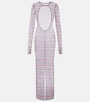 BANANHOT Renne Printed Cotton Maxi Dress - Multicoloured