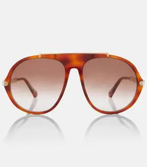 Chloé Aly Aviator Sunglasses