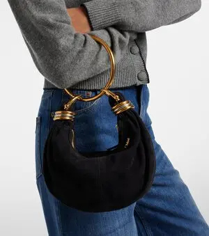 Chloé Small Suede Top Handle Bag