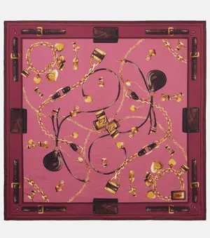 Chloé Paddington Silk Scarf