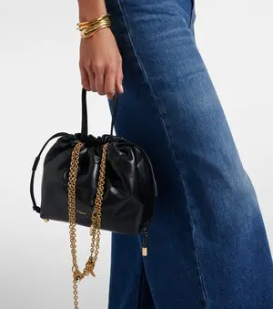 Chloé Small Leather Shoulder Bag - Black