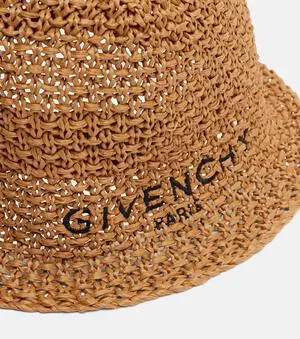 Givenchy Logo Woven Cotton-blend Bucket Hat