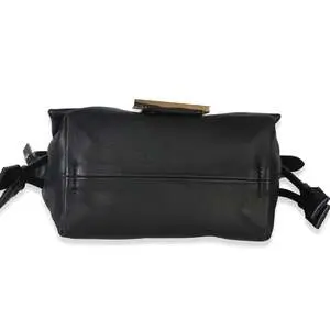 Fendi Nappa Mamma Baguette Shoulder Bag - Black