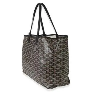 Goyard Saint Louis Pm Tote Bag In Goyardine Canvas With Silver-tone Hardware