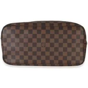 LOUIS VUITTON Damier Ebene Canvas Neverfull Mm Tote Bag - Brown