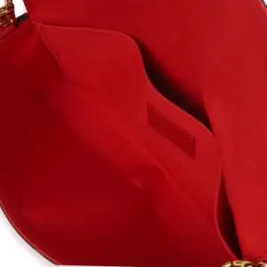 LOUIS VUITTON Monogram Vernis Felicie Pochette - Red