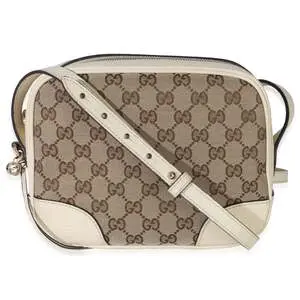 Gucci Gg Canvas Messenger Bag - Beige