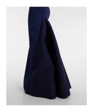SAFIYAA LONDON Sloane Embellished Crepe Gown
