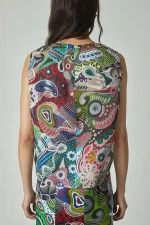HEIRLOME Val Top In A. Vazquez Print