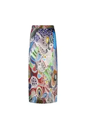 HEIRLOME Irene Skirt In A. Vazquez Print