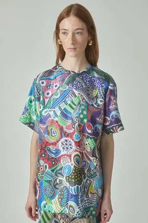 HEIRLOME Vazquez Silk Tee
