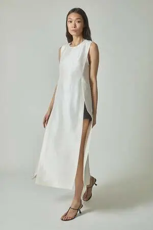 HEIRLOME Zoey Top In Italian Silk Shantung
