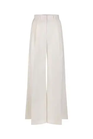 HEIRLOME Laurence Pleated Wide-leg Trousers