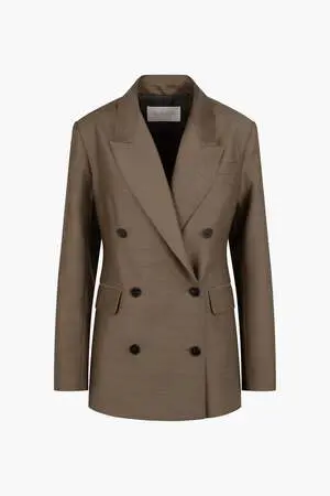 HEIRLOME Estelle Blazer In Silk Wool