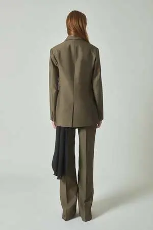 HEIRLOME Estelle Blazer In Silk Wool