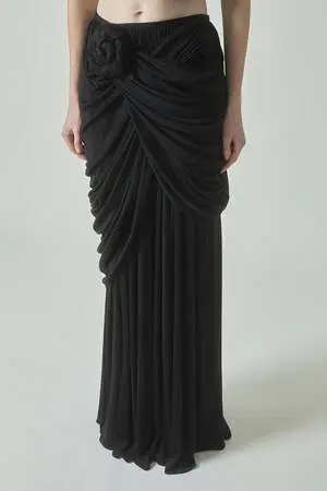 HEIRLOME Effie Maxi Skirt - Black