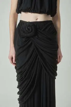 HEIRLOME Effie Maxi Skirt - Black